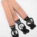 Pastel Peach Combination Suspender Braces With Y-back Elastic ...