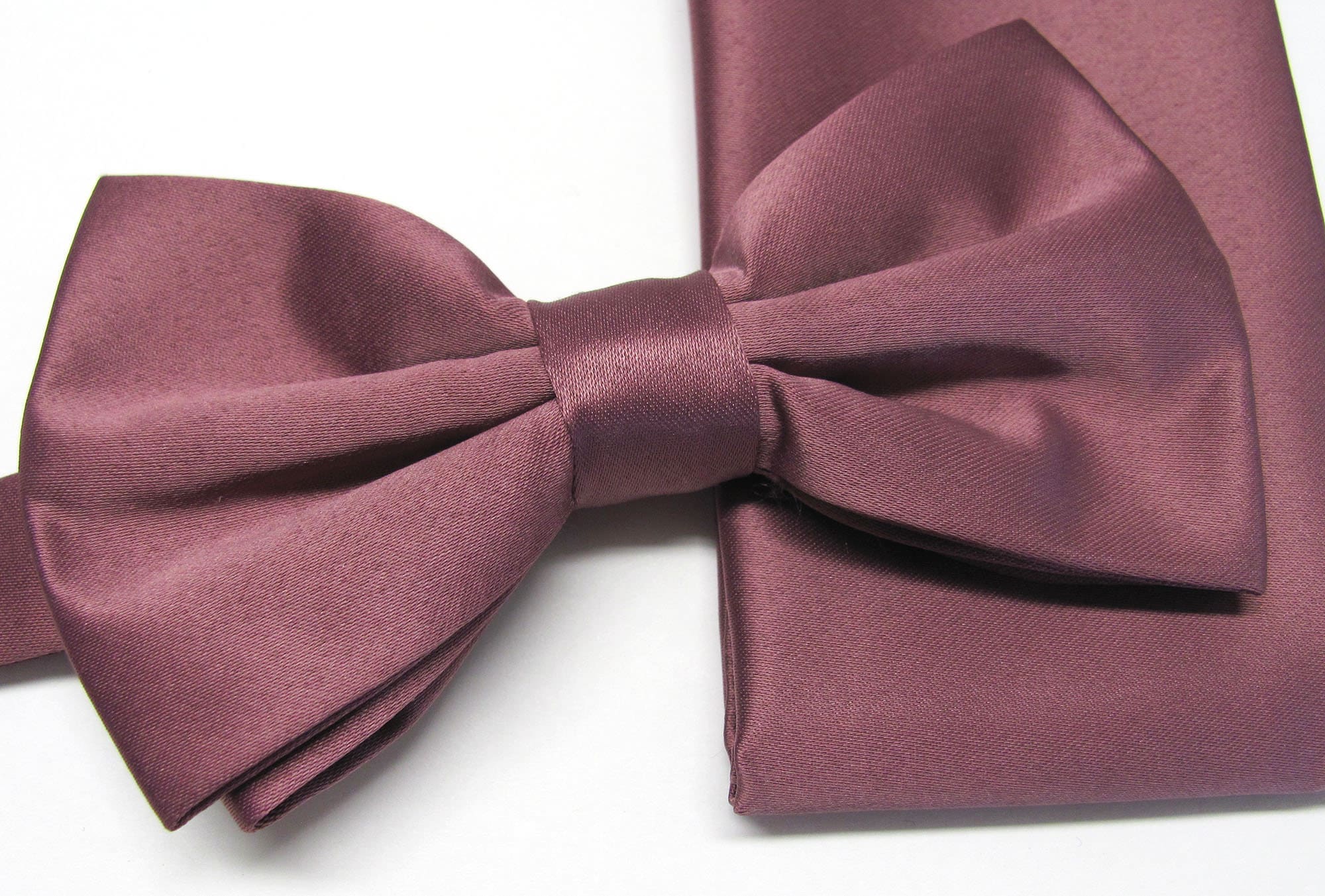 Mens Bowtie. Dusty Rusy Rose Pink Bowties. Rosewood Chianti | Etsy
