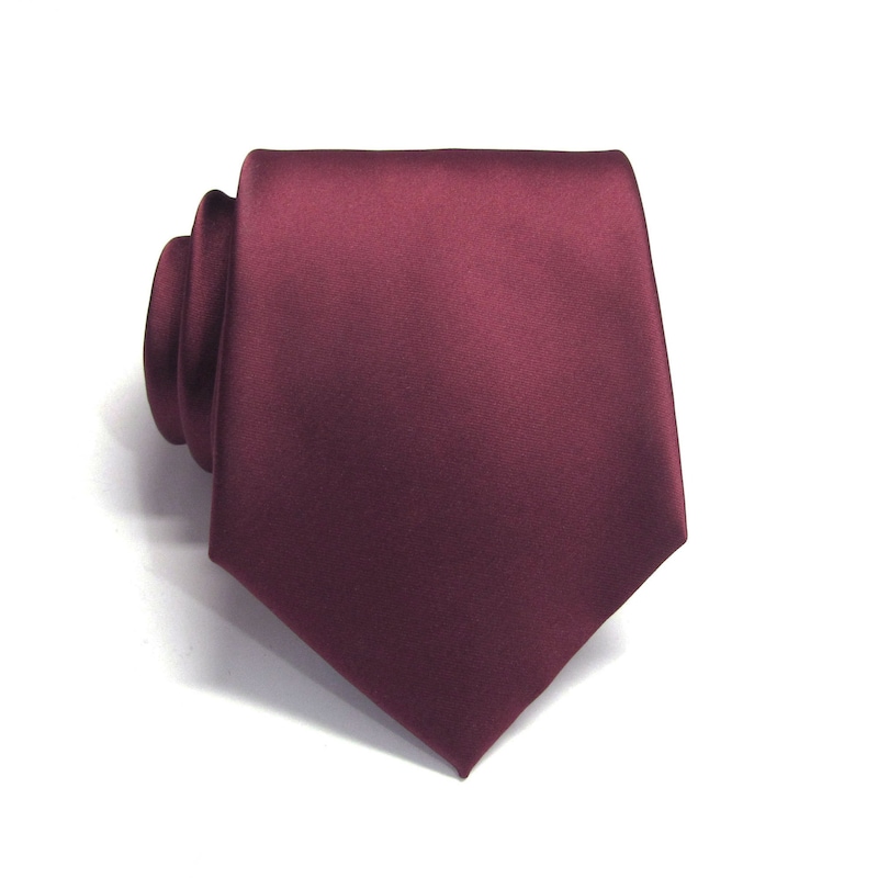 Ties for Men Burgandy - Etsy