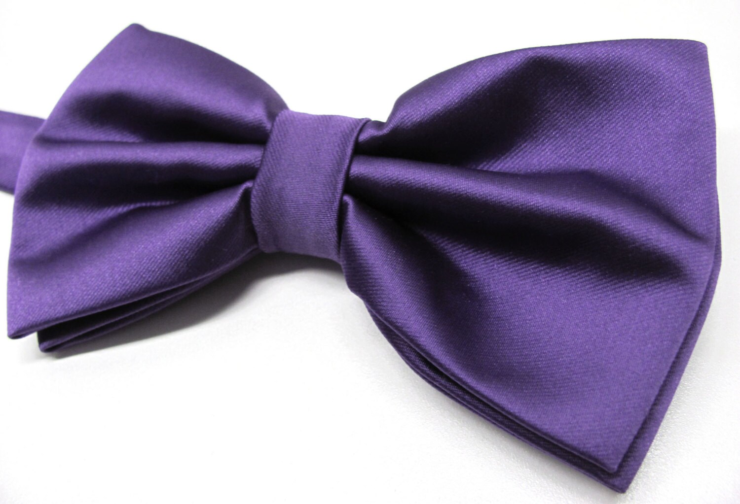 Mens Bowtie. Purple Bowties. Royal Purple Bowtie With Matching | Etsy
