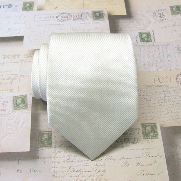 Ivory Tie - Etsy
