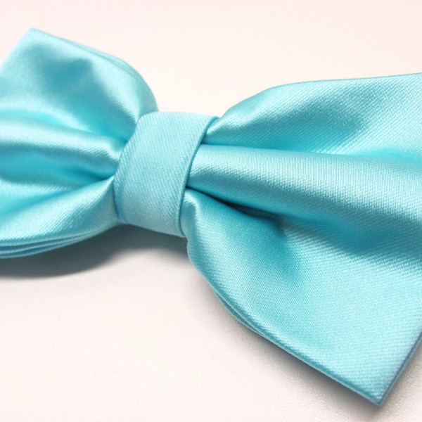 Blue Bow Tie - Etsy