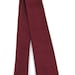 Mens Tie Dark Maroon Burgundy Skinny Silk Necktie With Matching Pocket ...