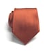 Mens Ties Copper Rust Brown Mens Neckties With Matching Pocket Square ...