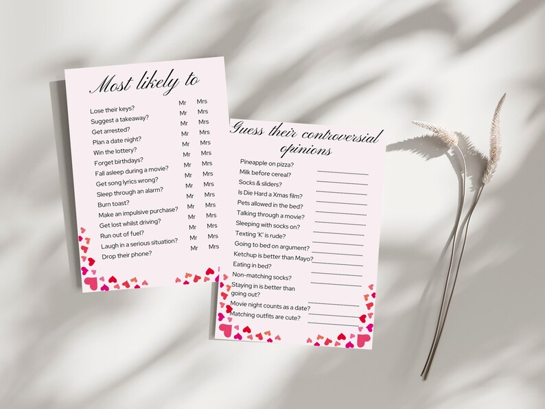 Date Night Games Bundle: Relationship Quiz, Date Ideas, Relationship ...