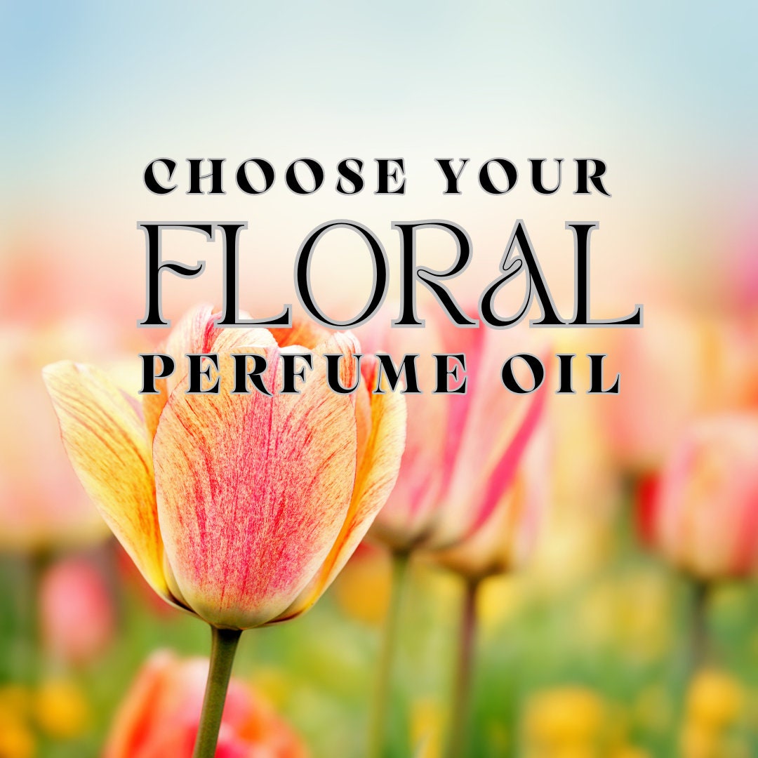 FLORAL VIBES Perfume Oil / Flower Perfume / Birthday Gift / Summer Gift ...