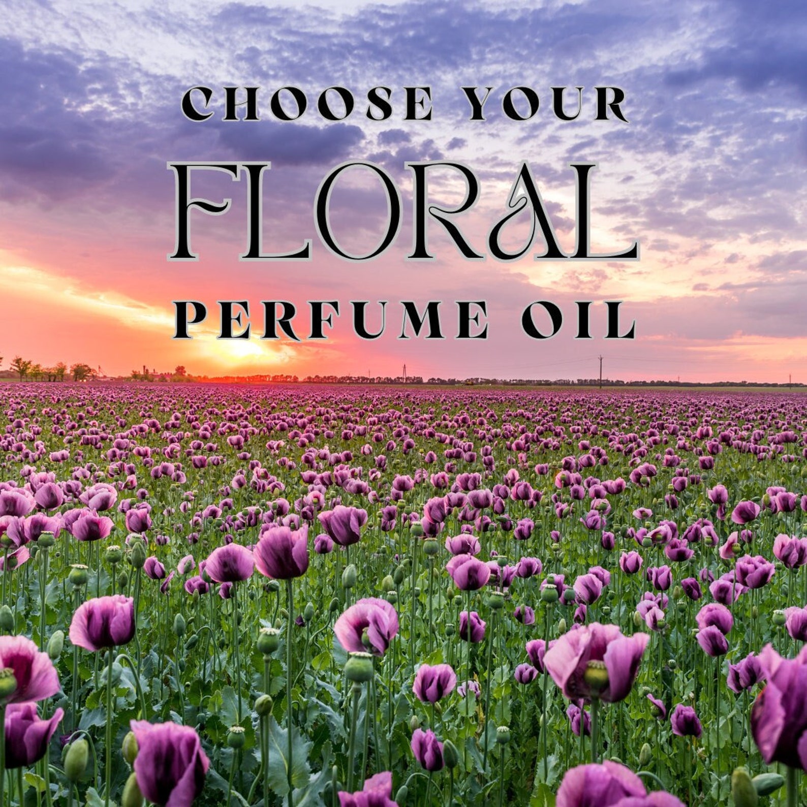 FLORAL VIBES Perfume Oil / Flower Perfume / Birthday Gift / Summer Gift ...