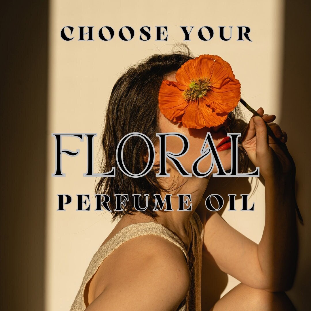 FLORAL VIBES Perfume Oil / Flower Perfume / Birthday Gift / Summer Gift ...