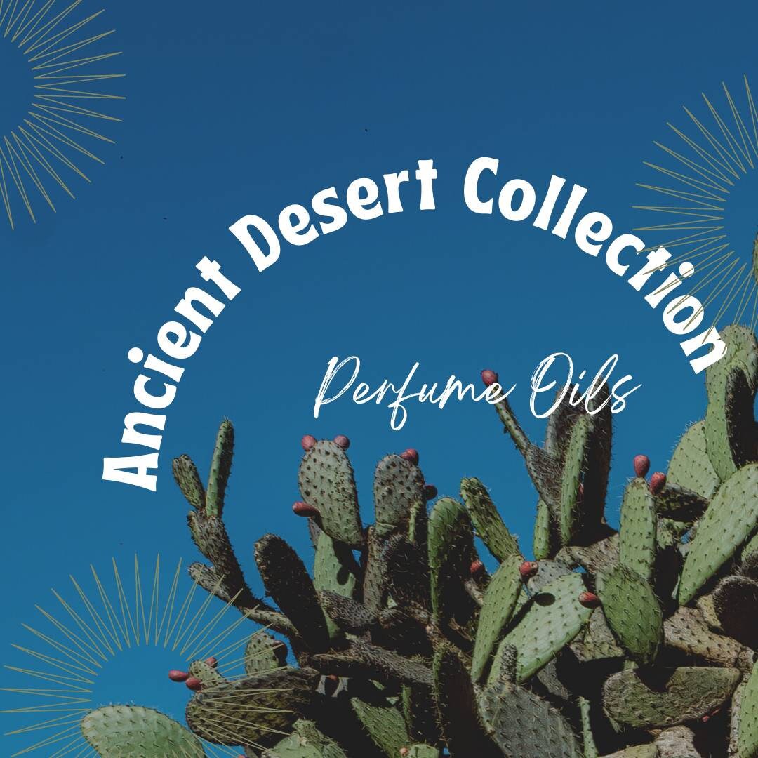 ANCIENT DESERT Perfume Oil Collection ... 4 Natural Gemstone Infused ...