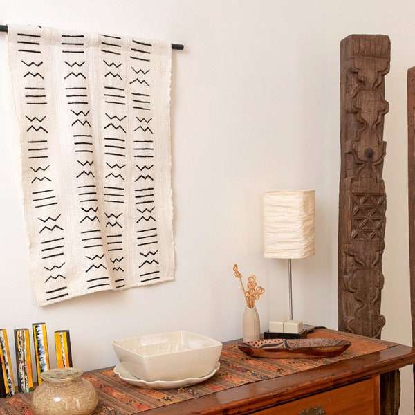 Mud Cloth Textile Authentic African Tapestry African Tribal Wall ...