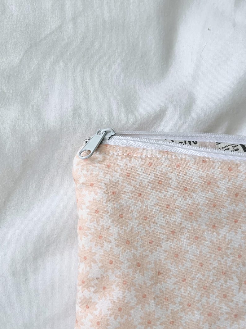 Pink Zipper Pouch - Etsy