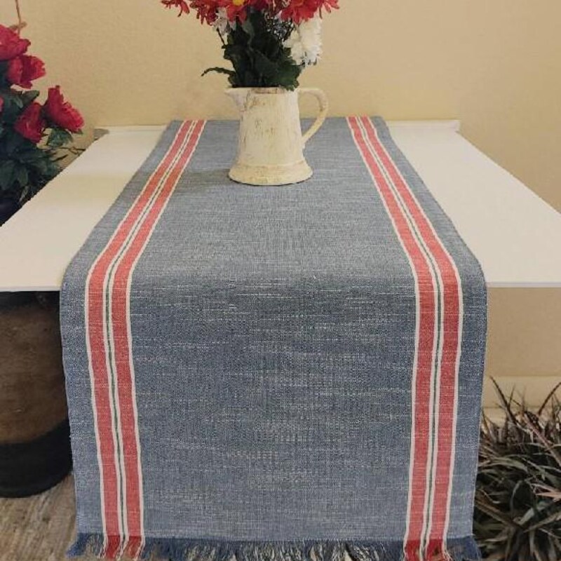 Patriotic Table Runner - Etsy