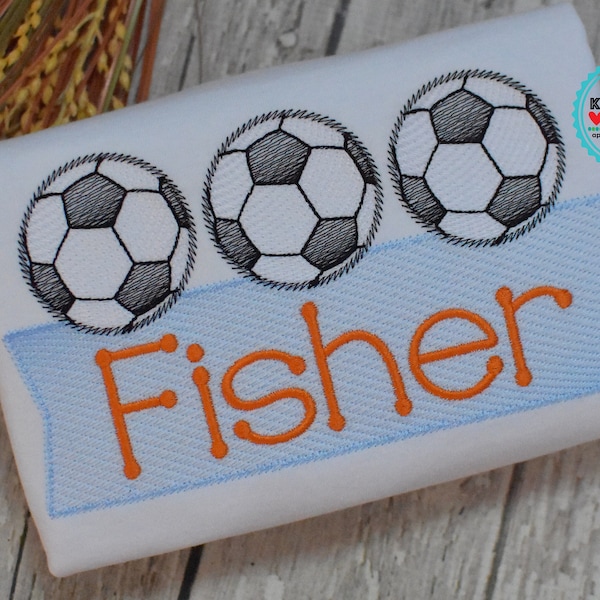 Soccer Applique - Etsy
