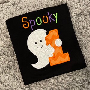 The Spooky One, First Birthday, Ghost Birthday, Halloween Toddler ...