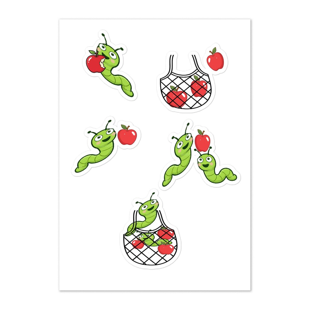 Greedy Guest Sticker Sheet - Etsy
