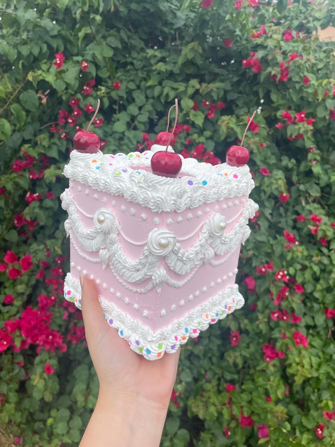 Vintage Cake Tissue Box Cover - Etsy