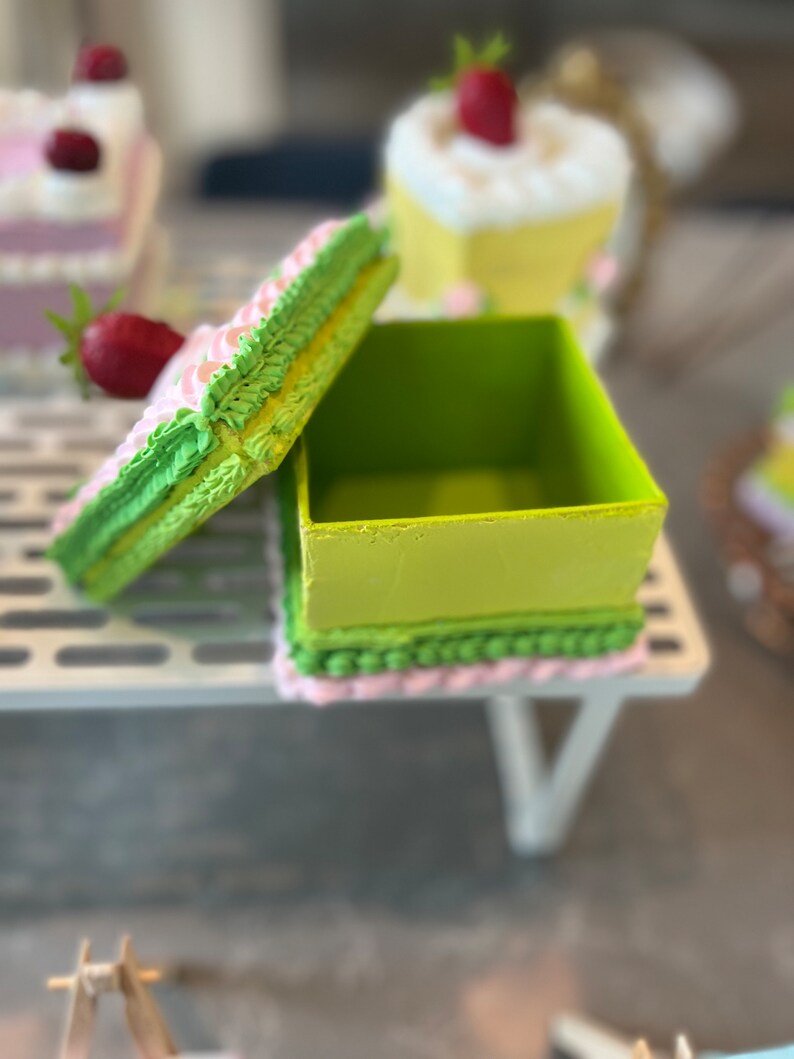 Fake Cake Trinket Box - Etsy