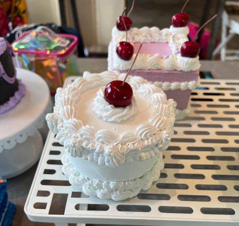 Fake Cake Trinket Box - Etsy