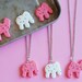 Kidcore Necklace, Circus Animal Cookies Necklace , Frosted Animal ...