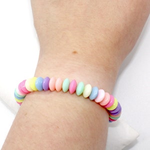 Faux Candy Pastel Friendship Bracelet Kawaii Birthday Gift for Best ...