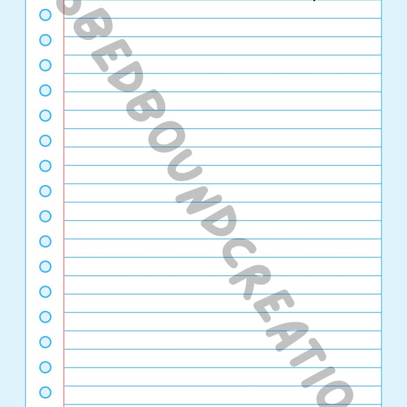 Custom Writing Paper - Etsy