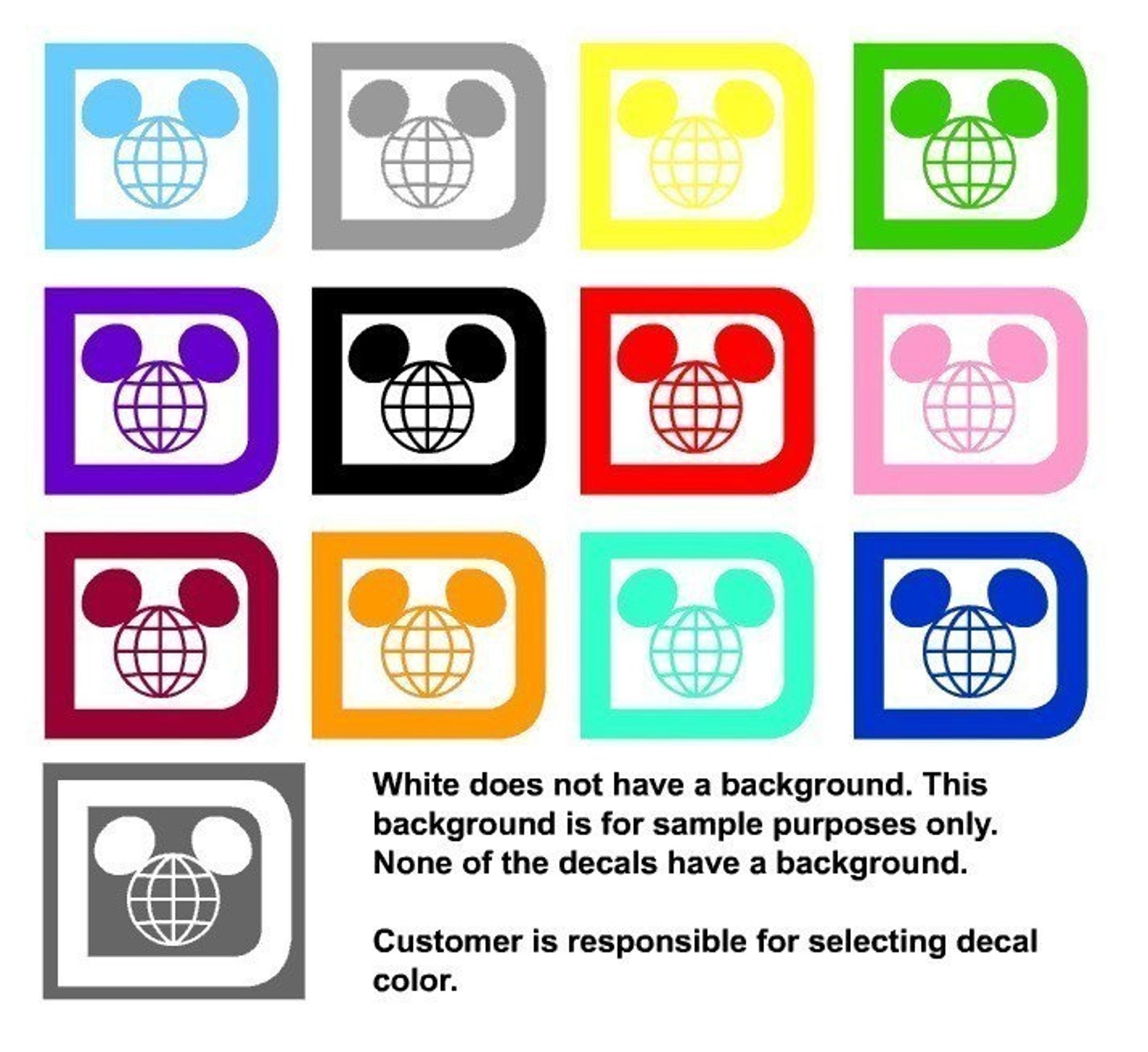 Various Disneyland Letter D Vinyl Decals Car Decals 3 Lot - Etsy