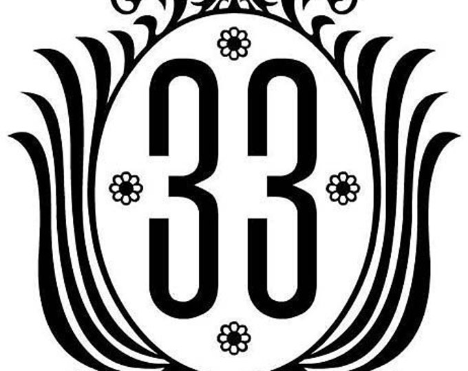 Disneyland CLUB 33 Vinyl Decal, Vinyl Sticker - Etsy