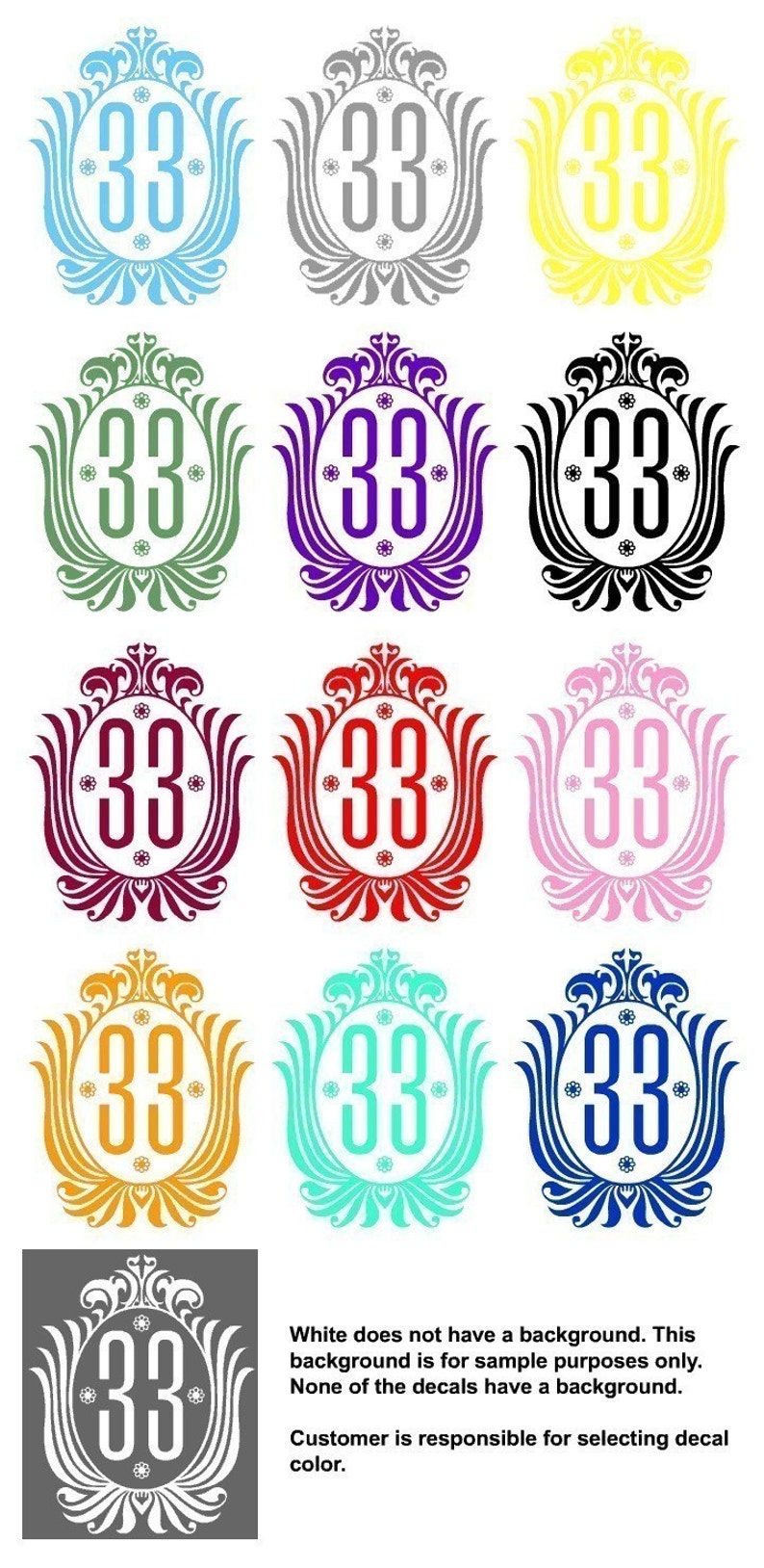 Disneyland CLUB 33 Vinyl Decal, Vinyl Sticker - Etsy