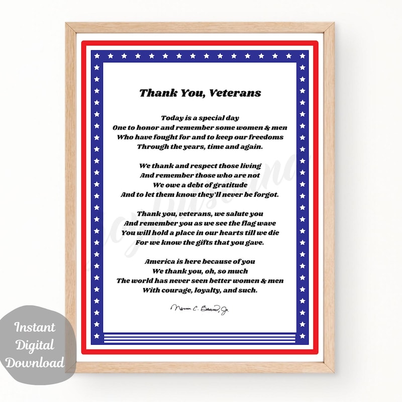 Veterans Day Decor - Etsy