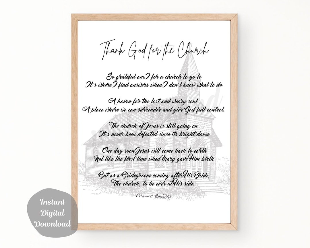Inspirational Printable Poem Pastor Gift Christian DIGITAL DOWNLOAD ...