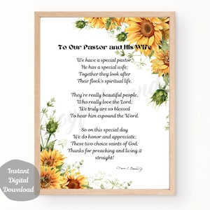 Exciting Words Of Appreciation For A Pastor And His Wife Photos