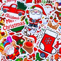 Santa Baddie Sticker, Christmas Holiday Festive Funny Meme, Perfect for ...