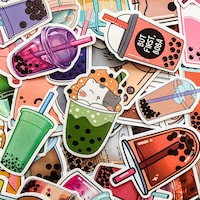 Boba Bear Sticker – Cute Waterproof Kawaii Vinyl Decal - Etsy