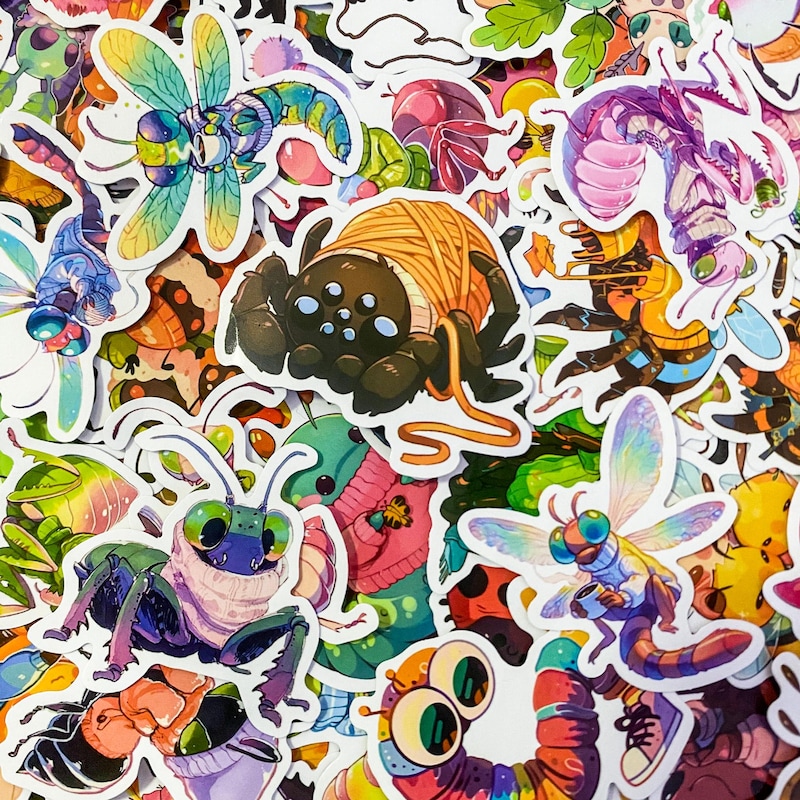 Nature Fantasy Stickers - Etsy