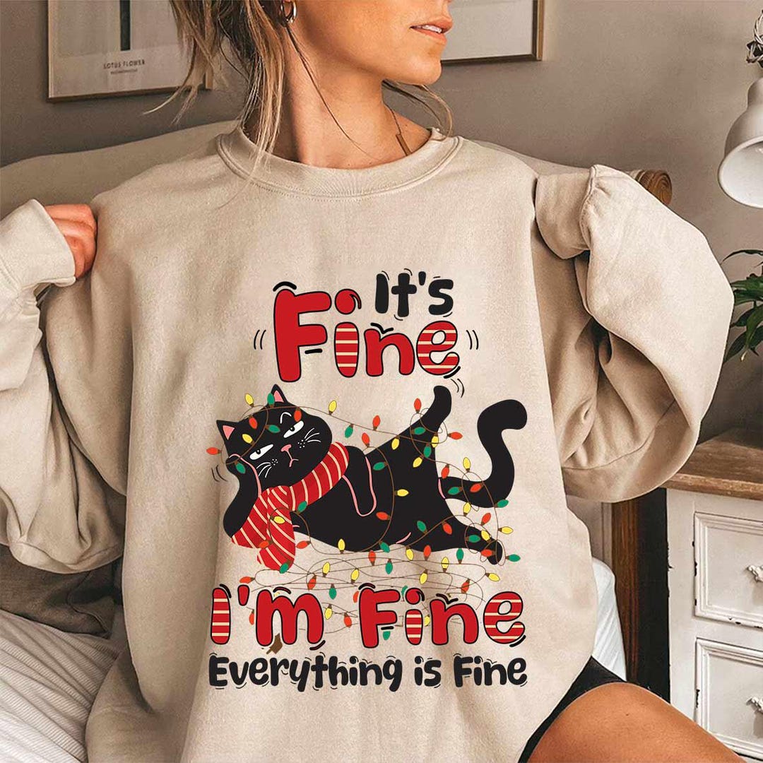 It's Fine I'm Fine Everything is Fine PNG, Everything is Fine Png ...
