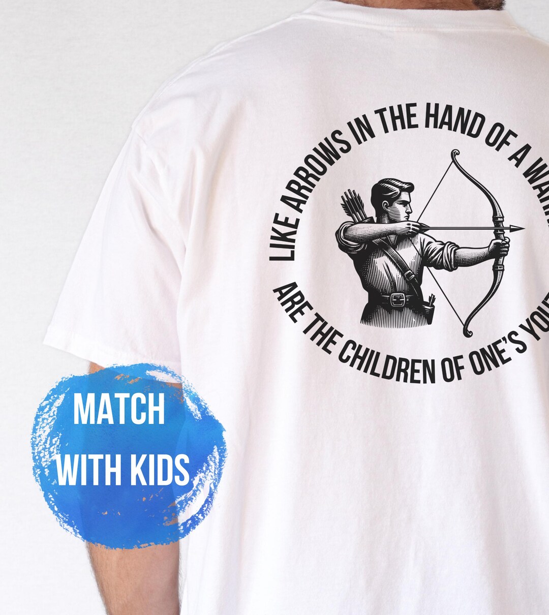 Arrows in the Quiver Christian Dad Shirt: Psalm 127 Verse - Etsy