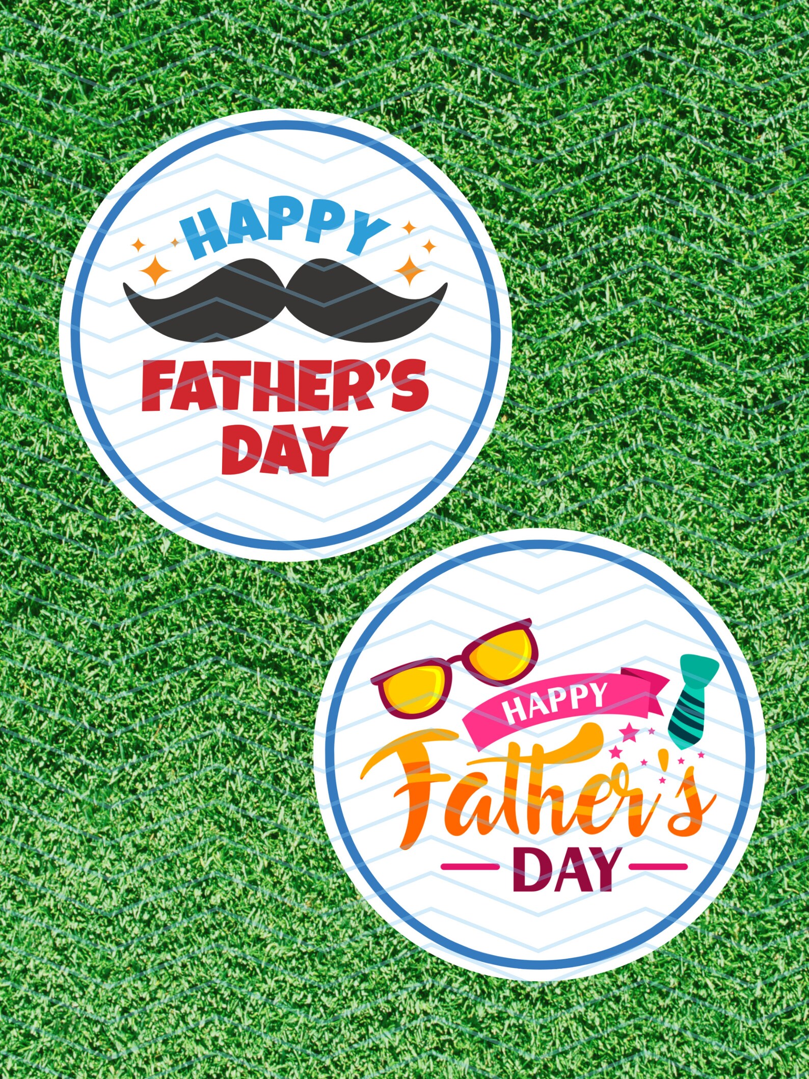 Father's Day Mini Cake Toppers PNG - Etsy