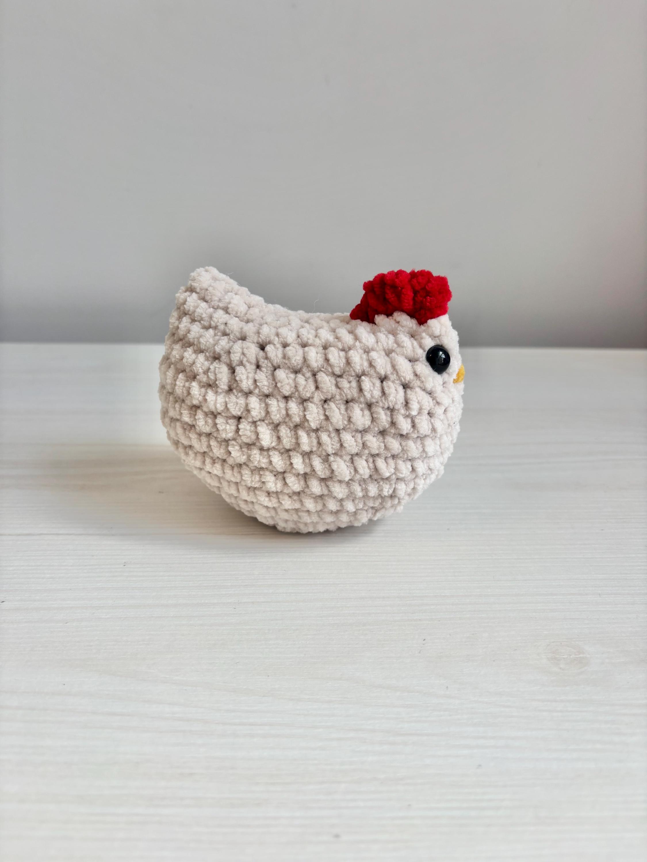 DIY Amigurumi Chicken Crochet Kit - Beginner Friendly Easy Handmade ...