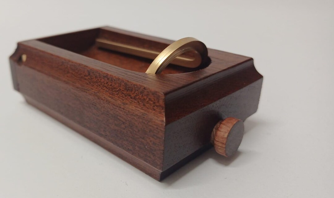 Wooden Pipe Rest With Tamper | New - From the Shop! - Etsy