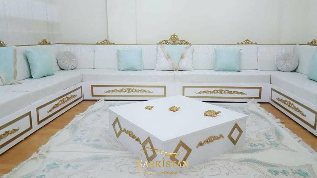 Wooden Platform Room Set, Divan, Wood Art, Royal Palace Set, Arabic ...
