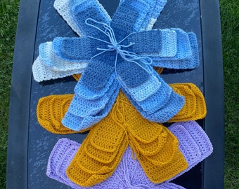 Crochet Pattern Pan Protectors in 3 Sizes small, Medium, Large Savers ...