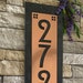 Craftsman House Numbers, Hill House Mission Style Address Plaque ...