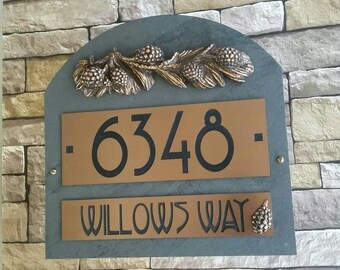 Craftsman house numbers | Etsy