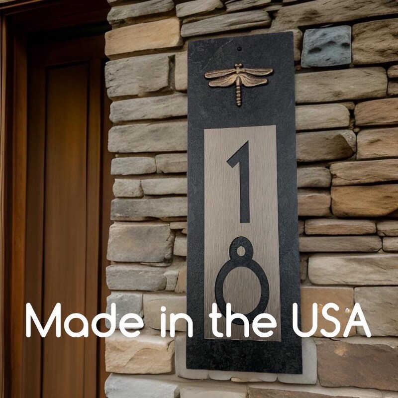 Custom House Numbers - Etsy