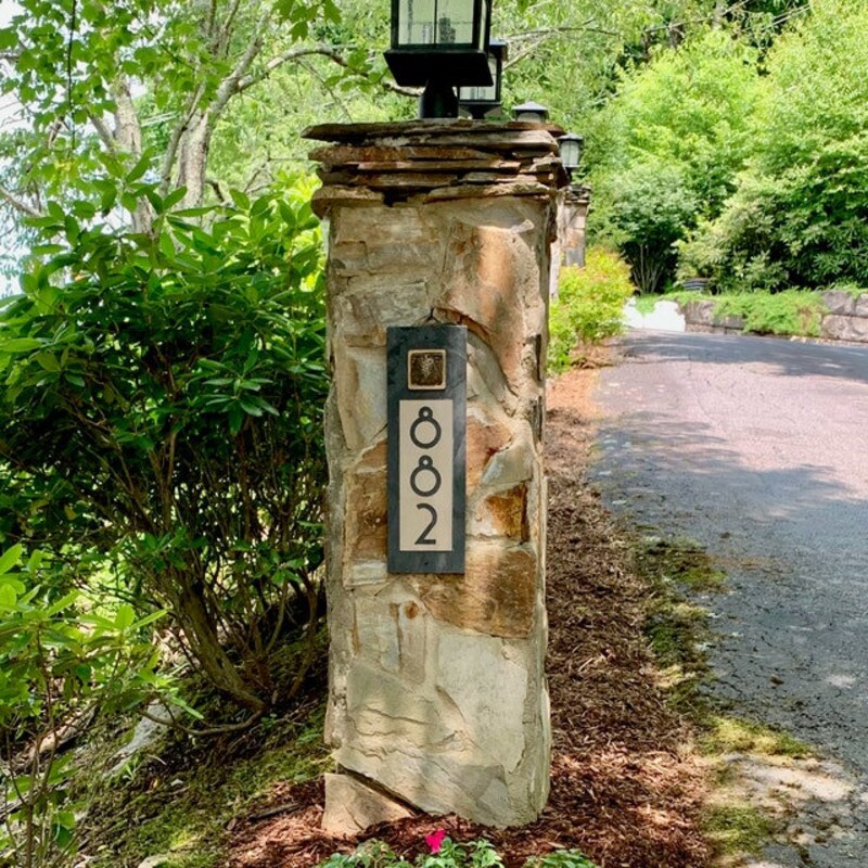 Rustic House Numbers - Etsy