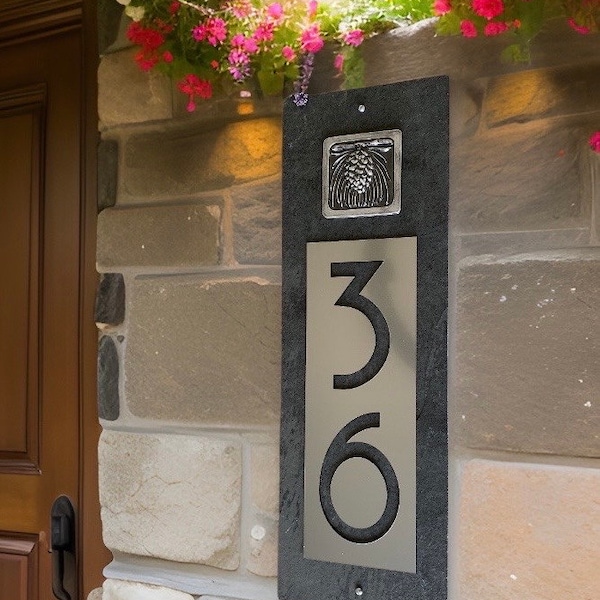 Craftsman House Numbers - Etsy UK