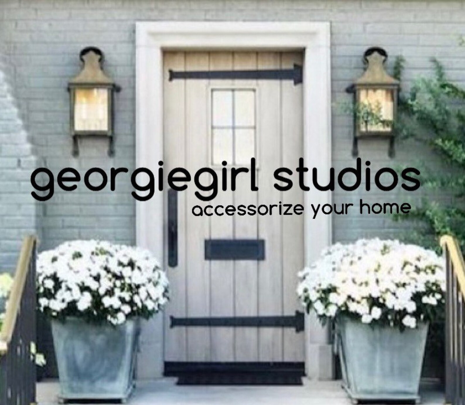 Craftsman House Numbers Hill House Mission Style Address - Etsy