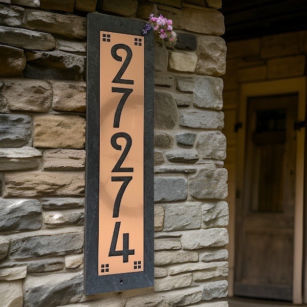 Craftsman House Numbers - Etsy
