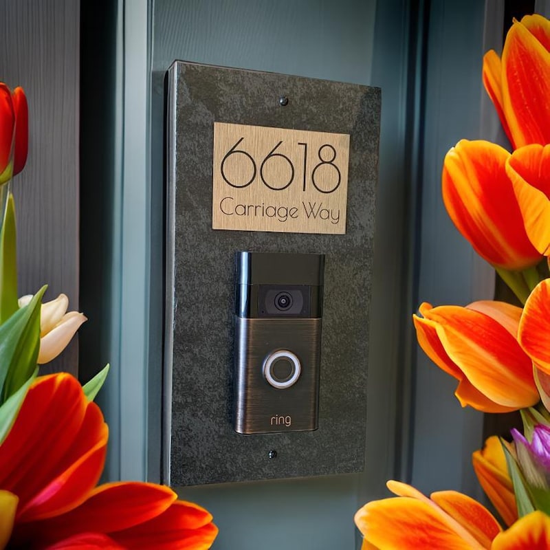 Custom Doorbell Plaque - Etsy