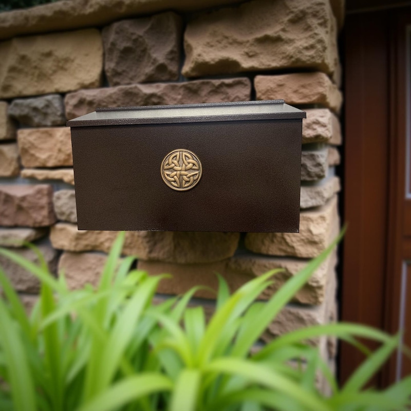 Copper and Brass Mailbox - Etsy